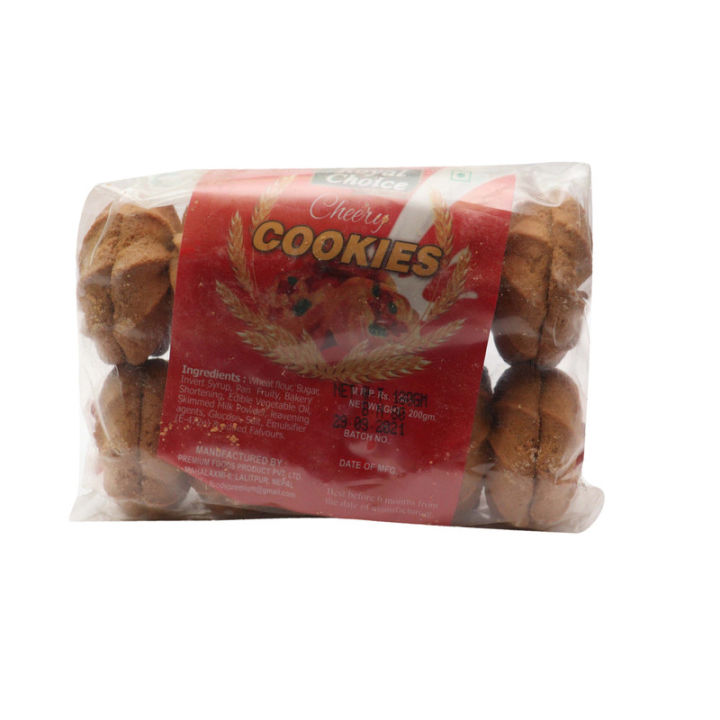 Royal Choice Cherry Cookies 180 gm | Daraz.com.np