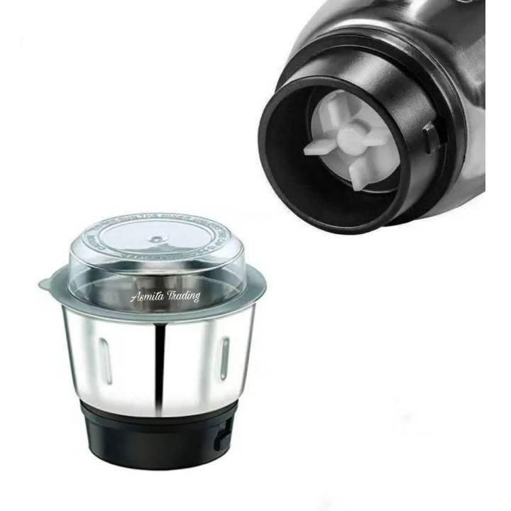 Mixer Jar Stainless Steel Small Chutney Jar Universal Mixer Jar 400ml ...