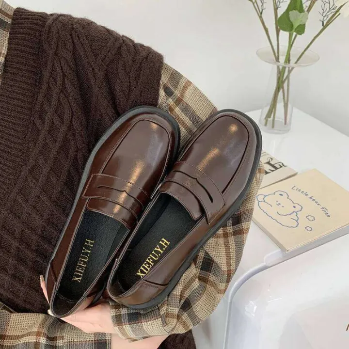 Mary Jane JK Commuter Uniform Loafers Women Lolita Shoes Girls Japanese School College Gothic ...