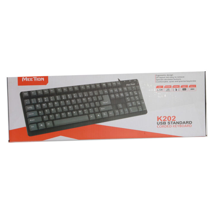 Meetion Standard Keyboard Mt-K202 | Daraz.com.np