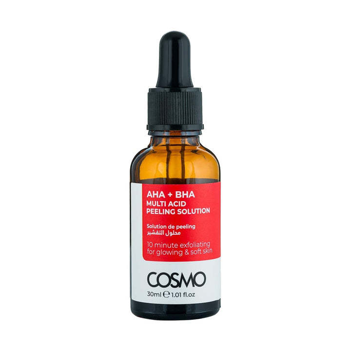 Cosmo Peeling Solution AHA BHA 30 Ml Exfoliating Skin Care for Face ...