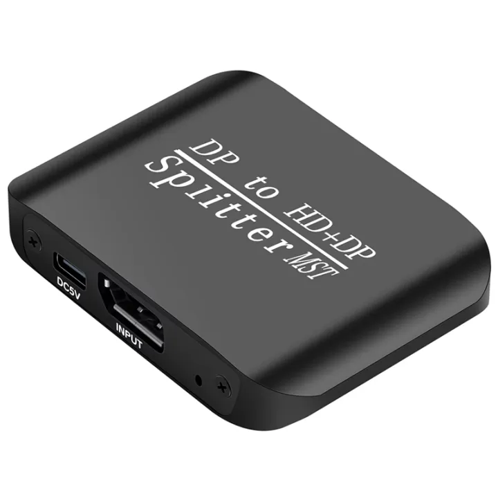 For Dual Monitor Extended Display Computer MST Hub MST DisplayPort to ...