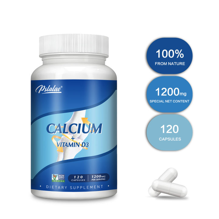 Calcium Supplement - Bone Strength Organic Calcium, Support for Bone ...