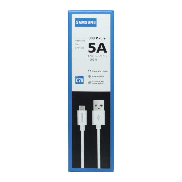 Samsung C70 5A USB Cable | Daraz.com.np