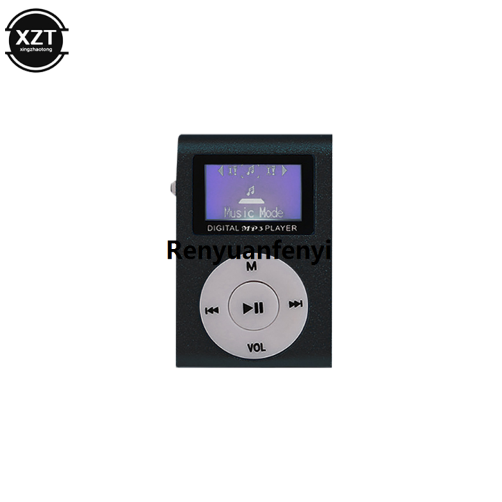 Renyuan Portable Mini Mp3 Music Digital Player 0.8inch Lcd Screen Fifty ...