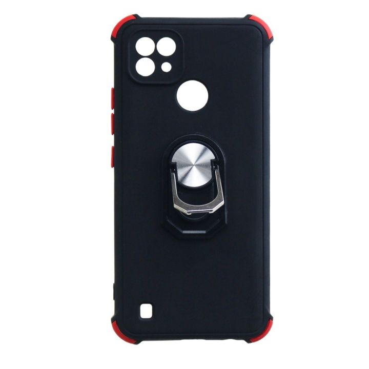 Ring Case for Realme C21, RMX3201 Full Protection Mobile Cover | Daraz ...