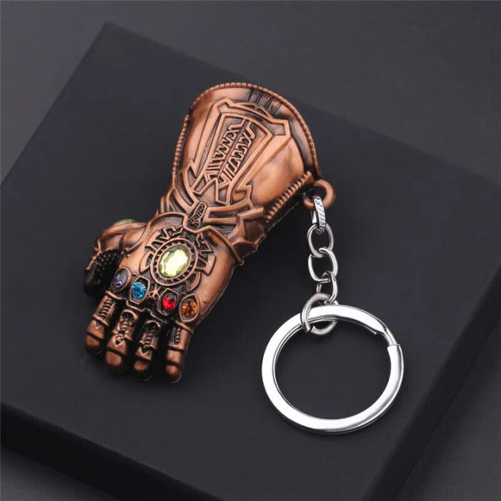 Avengers Thanos Gauntlet Keychain, Keyring With Inbuilt Bottle Opener ...