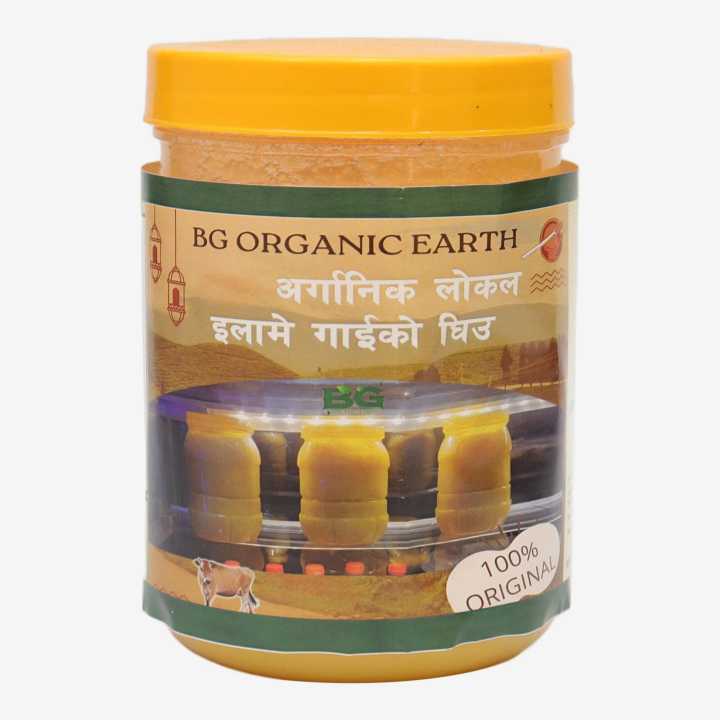 BG Organic Earth 100% Original Illam Local Cow Ghee 500ml | Daraz.com.np