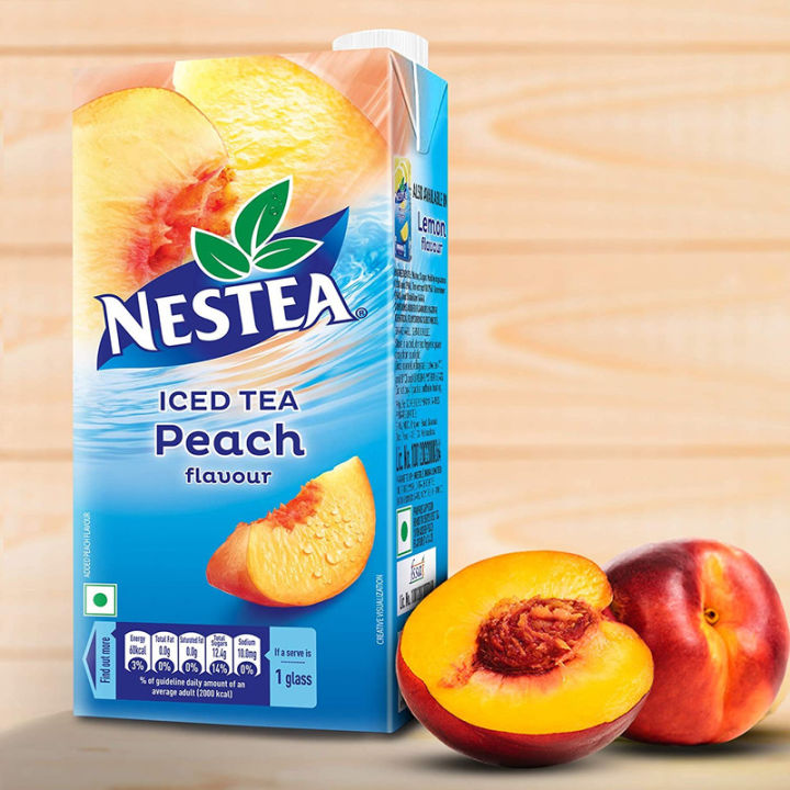 Nestea Peach Iced Tea, Ready To Drink 1 Ltr Tetra Pack | Daraz.com.np