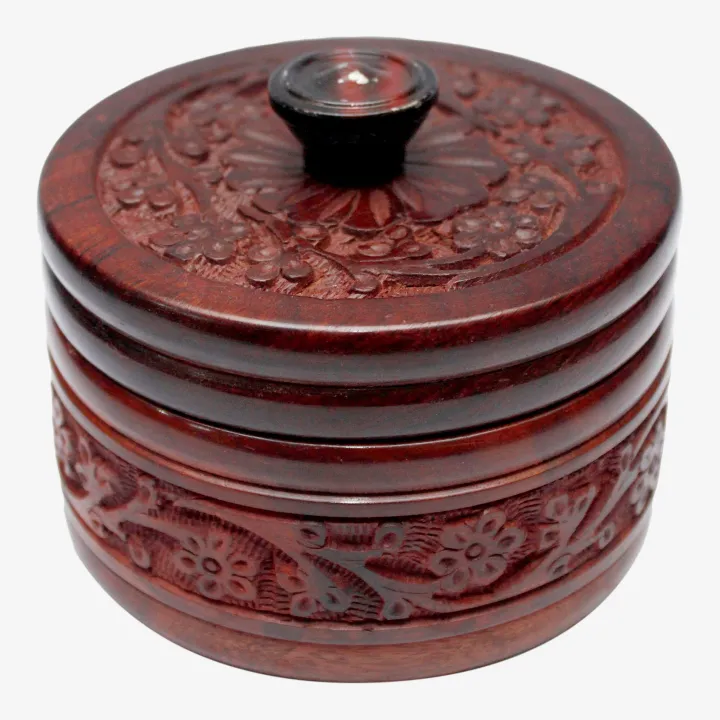 Wooden Chapatai/Rooti Box 7" | Daraz.com.np