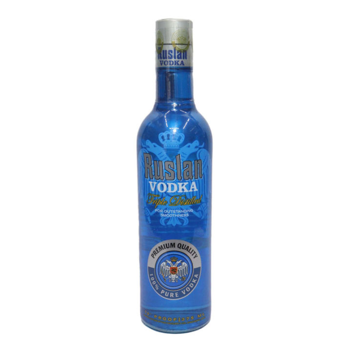 Ruslan Vodka Triple Distilled Quarter-375ml | Daraz.com.np