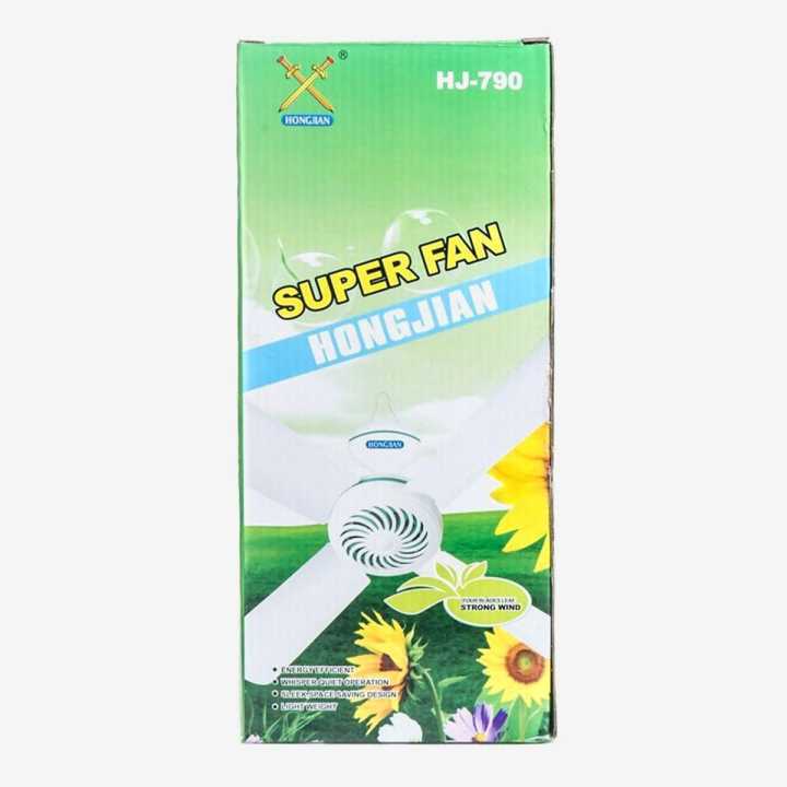 HongJian HJ-990 4 Blade Super Strong Ceiling Fan Hanging Indoor | Daraz ...