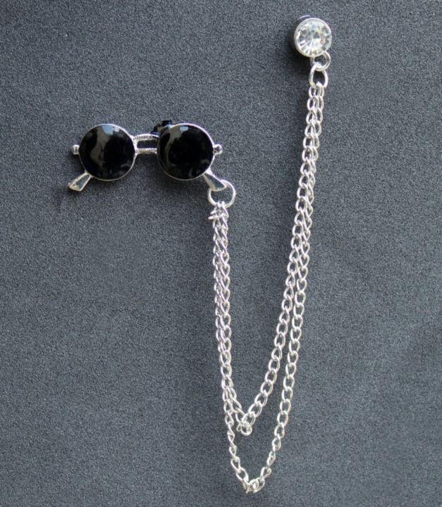 ANX Glass Men Coat Brooch Chain /Fashion | Daraz.com.np