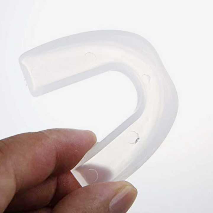 Boxing Mouth Gum Guard Mouth Safe Silicone Full Mouth Protection ...