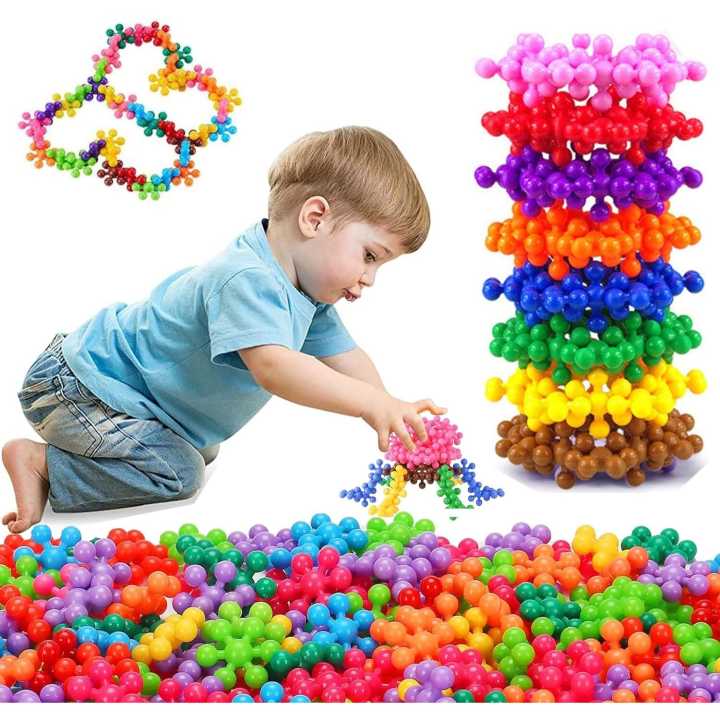 Snowflake Building Set with Interlocking Connection, Educational STEM ...