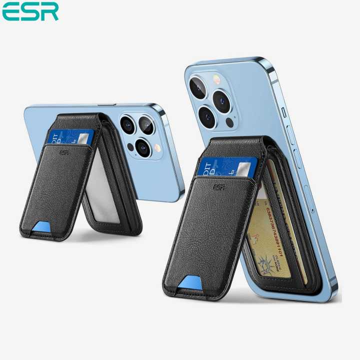 ESR Wallet HaloLock Vegan Leather MagSafe Wallet Card Holder for iPhone 12/13/14 Series | Daraz ...