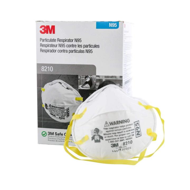 3M 8210 Particulate Respirator N95 Mask (Pack of 20) | Daraz.com.np