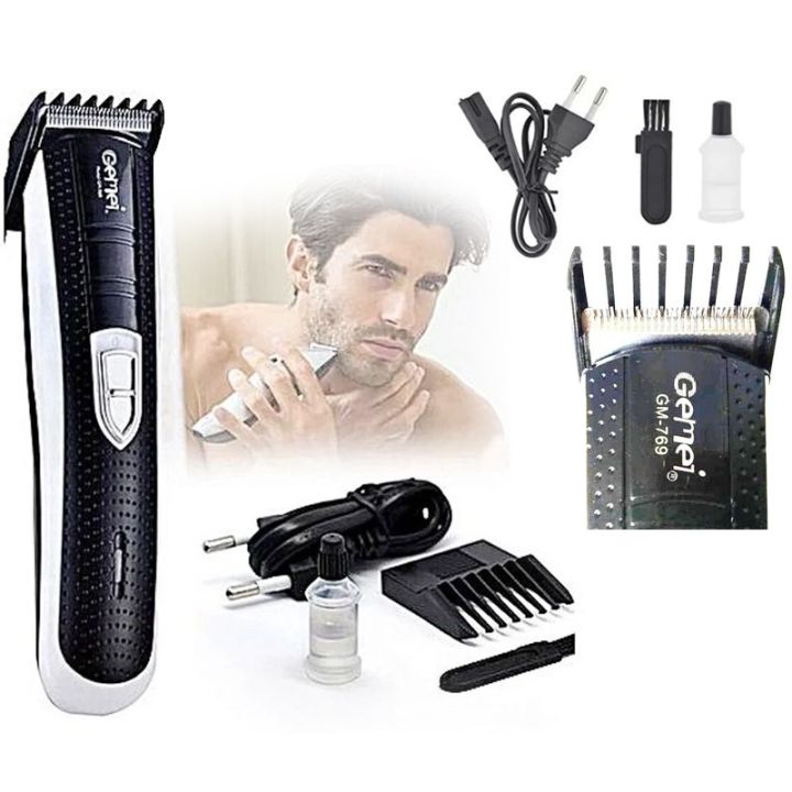 Pro Gemei GM-769 Rechargeable Hair Trimmer | Daraz.com.np