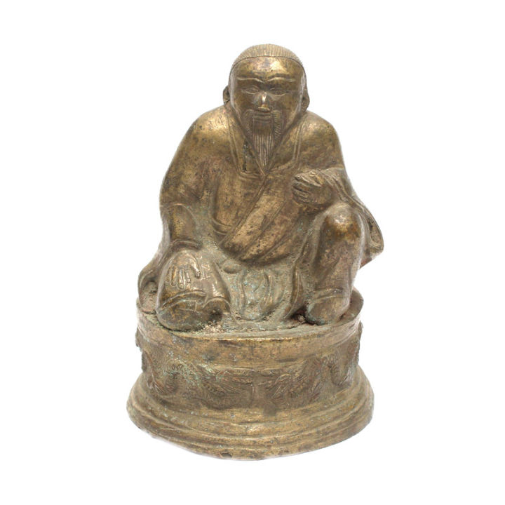 Copper Sitting Lama Guru Statue 4 Inch | Daraz.com.np