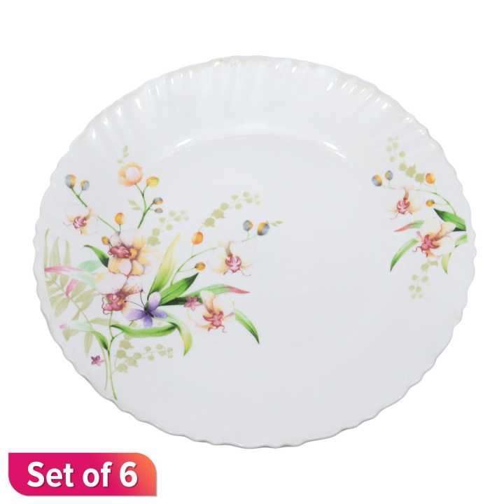 Opal Plate 10" Sets Of 6 | Daraz.com.np