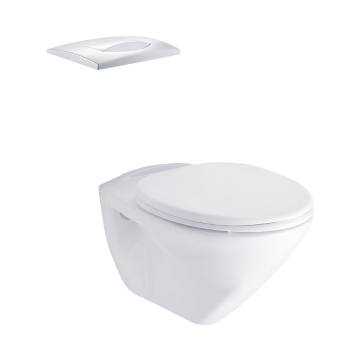 Cotto aventi wall hung toilet with seatcover | Daraz.com.np