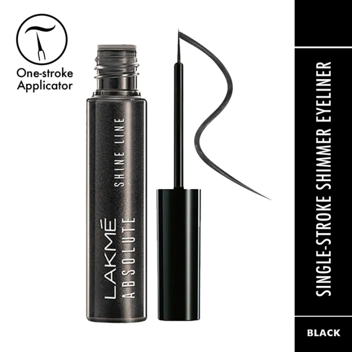 Lakme Absolute Shine Liquid Eye Liner - Black(4.5ml) | Daraz.com.np