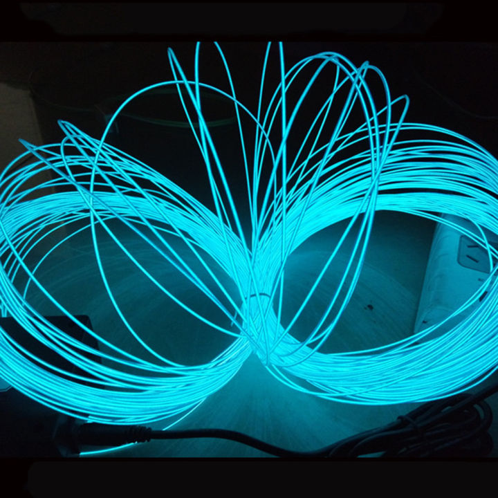 Light Bar Shoes Neon Light Strip Cable Tape Wire Rope El Luminous ...