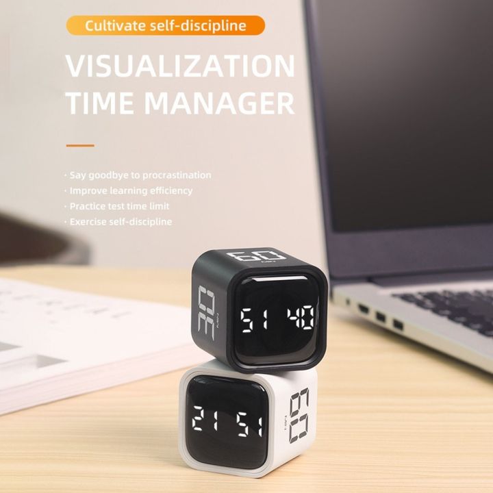 Portable Cube Timer Gravity Sensor Rotating Timer | Daraz.com.np