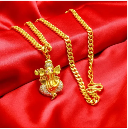 Panchadhatu Ganpati Locket – Unisex Divine Jewelry(1 Pc) | Daraz.com.np