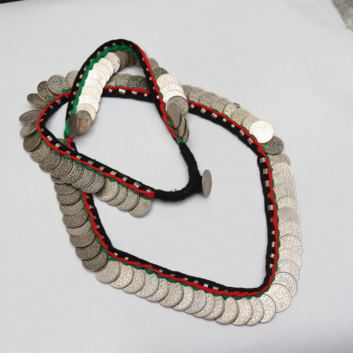 Nepali Silver Coin Mala XL | Daraz.com.np