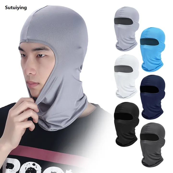 Sutuiying Tactical Balaclava Full Face Mask Hiking Cycling CS Camping ...