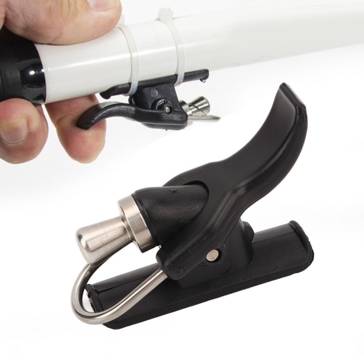 Portable Thumb Button Fishing Casting Trigger Black Plastic Surf ...