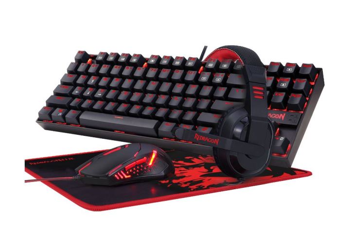 K552 Red Dragon 4 In 1 Combo Gaming Equipments | Daraz.com.np