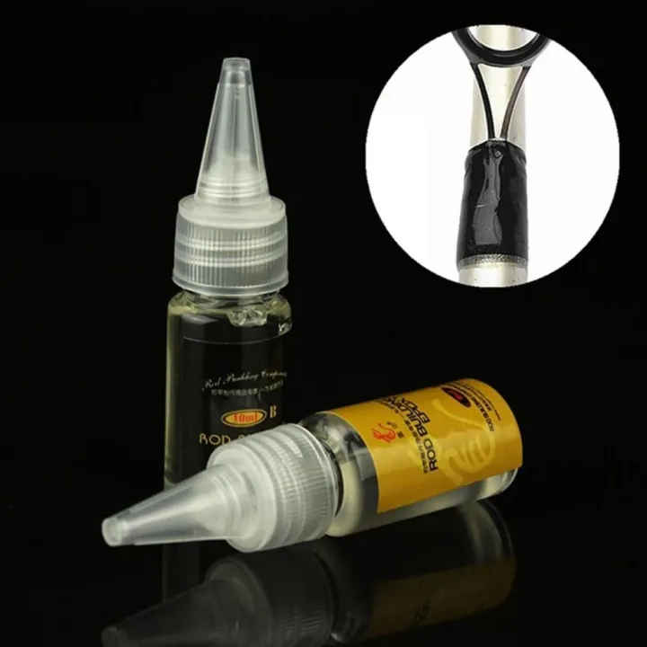 2Pcs New Epoxy Resin Fishing Rod Glue Fishing Rods Accessories DIY ...