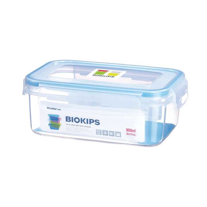 Komax Biokips Plastic Food Storage Container / Lunch Box-900ml (30-oz ...