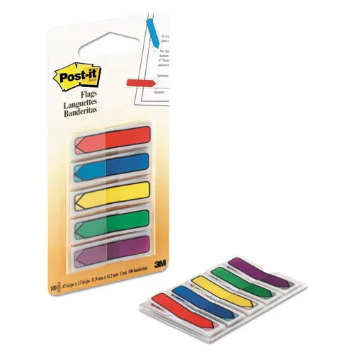 IS Stick’n Pop Up Flags / Flag Sticky Notes – 5 Assorted Colours – 150 ...