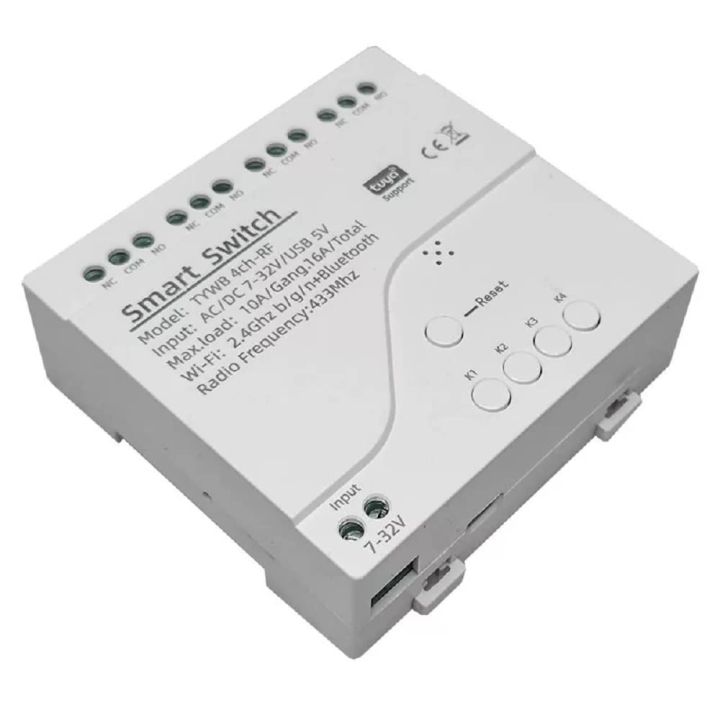 Tuyasmart WiFi RF Bluetooth Wireless Relay Switch Module with App ...