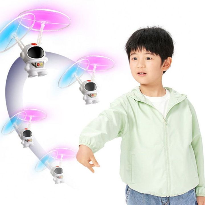 Portable Spacecraft Flying Robot Astronaut Toy Helicopter Interactive ...
