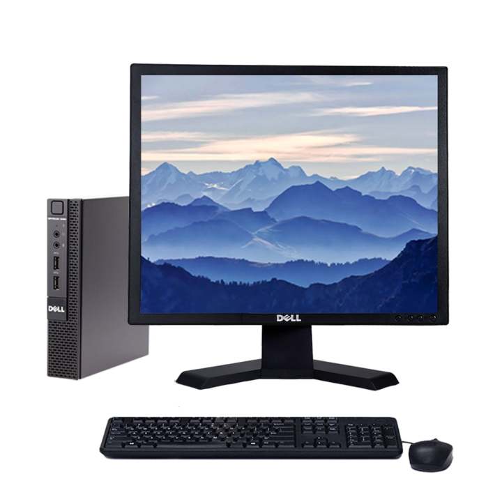 Dell OptiPlex Mini Desktop Computer With Monitor - Intel Core i5 6th ...