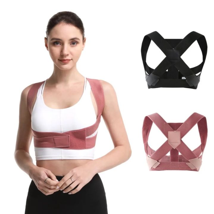 Invisible Back Posture Corrector Adjustable Back Brace Support Belt ...