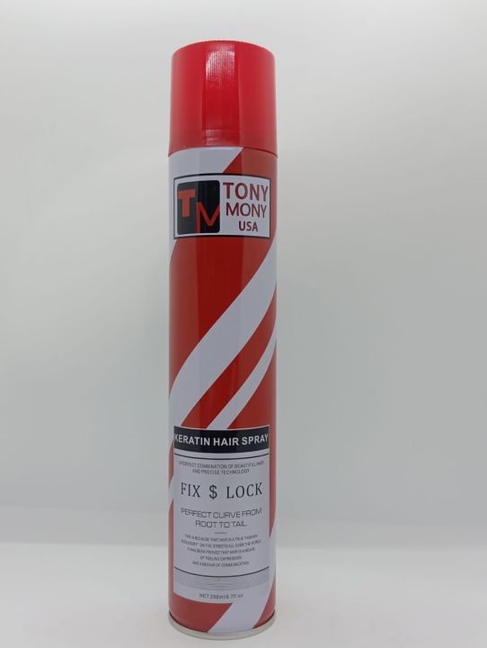Tony Mony USA Keratin Hair Spray Fix & Lock 256ml | Daraz.com.np