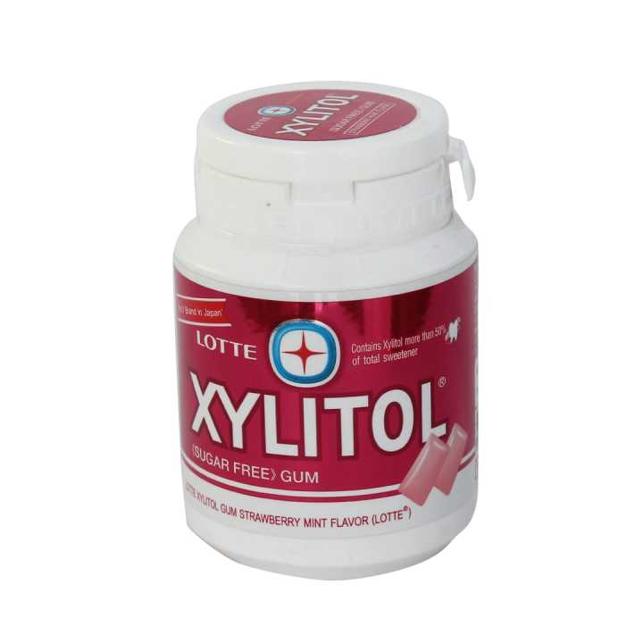 Lotte Xylitol Strawberry Mint Sugar Free Gum - 58G | Daraz.com.np