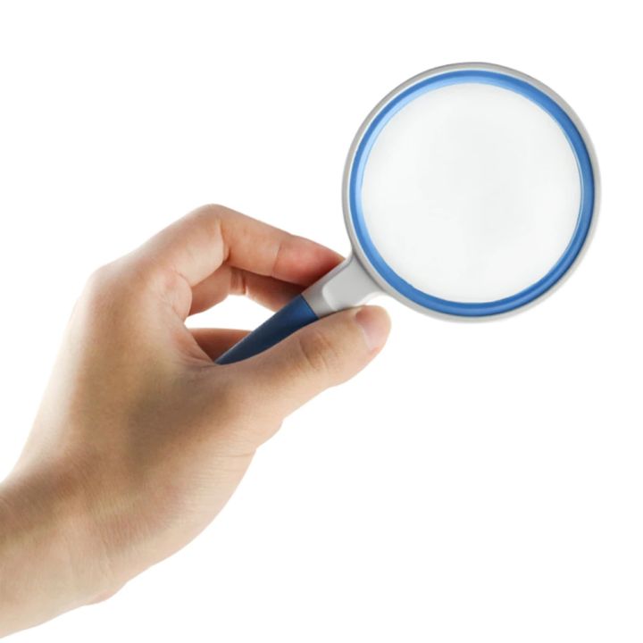 Classic Magnifier 4X Magnifying Eyeglass Illuminated Magnifier 30mm ...