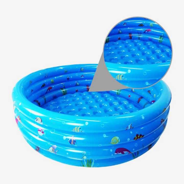 Baby Swimming Pool Bath Tub (110cm x 30cm) + Pump - For Babies ...