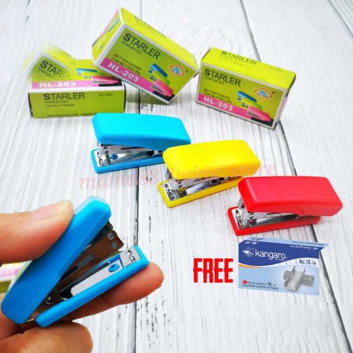 Mini Stapler + Kangaro Staple Pins (No.10) Free | Daraz.com.np