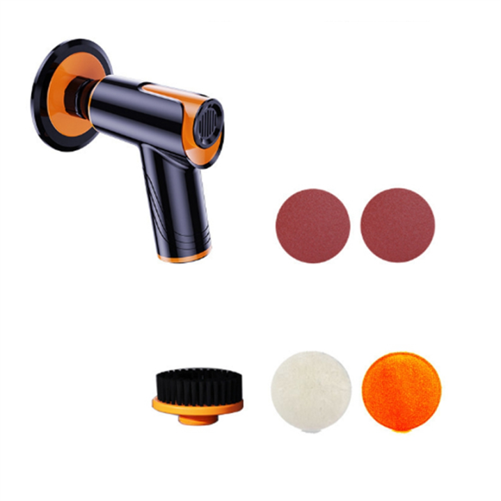 1 SET Cordless Electric Car Polisher Car Detailing 2200R/Min Idle Speed ...