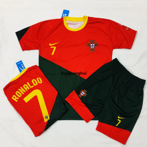 Xujiguanghui PORTUGAL - Kids RONALDO Football Kit ⚽🇵🇹 5-13 Years ...