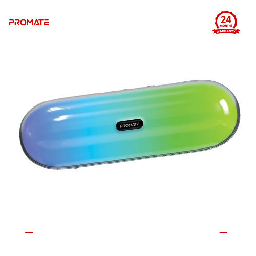 Promate LumiBar Bluetooth Speaker, Premium 10W True Wireless Portable ...