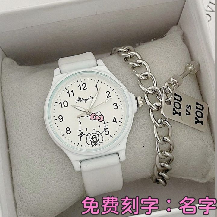【Top-notch quality】Hellokitty Hello Kitty Watch Girls Junior High ...