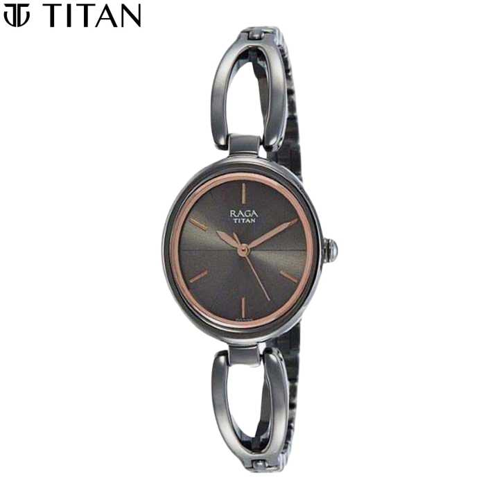 Titan Raga Viva Grey Dial Analog Watch For Women - 2579Qm01 | Daraz.com.np